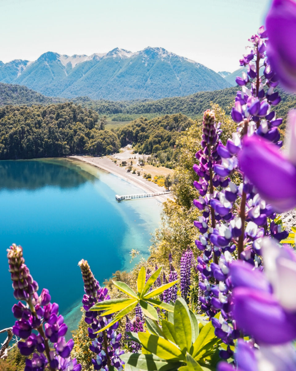 Espejo Chico ( Small Mirror) Lake and Ruca Malen River - Villa la ...